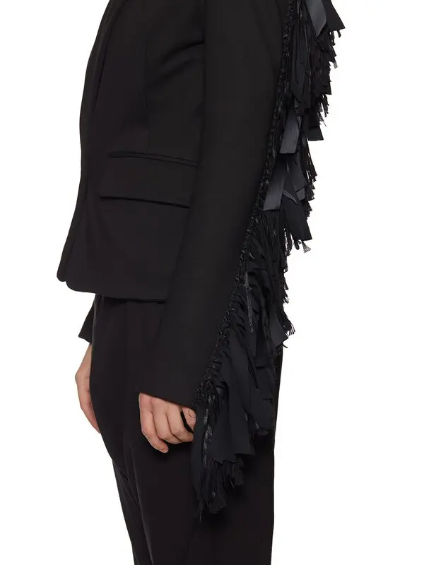 NOSTRA SANTISSIMA Tasseled Suit Coat