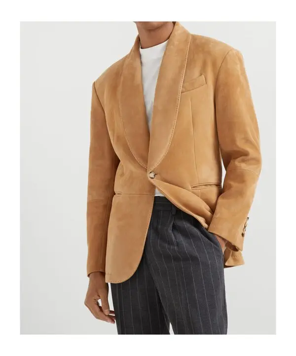 Brunello Cucinelli Suede Blazer