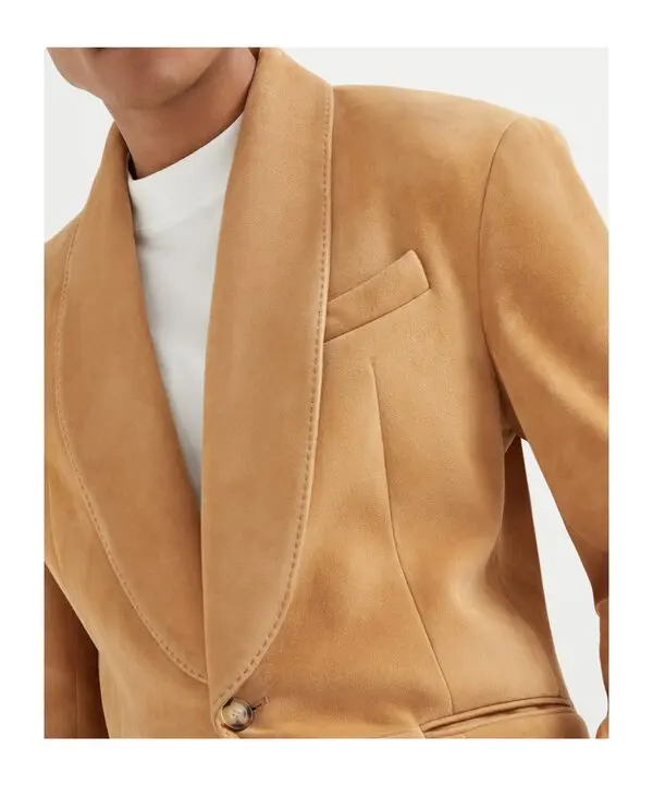 Brunello Cucinelli Suede Blazer