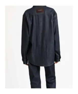 J.W.ANDERSON Oversized Denim Shirt - Indigo