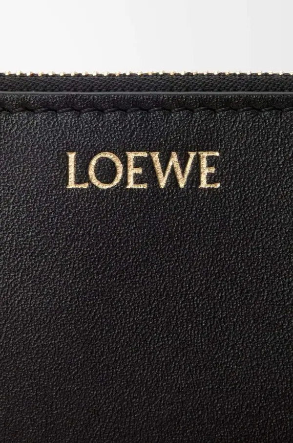 Loewe Knot Coin Cardholder - Black/squirrel