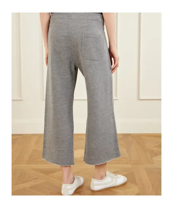NILI LOTAN Kiki Cropped Jersey Track Pants