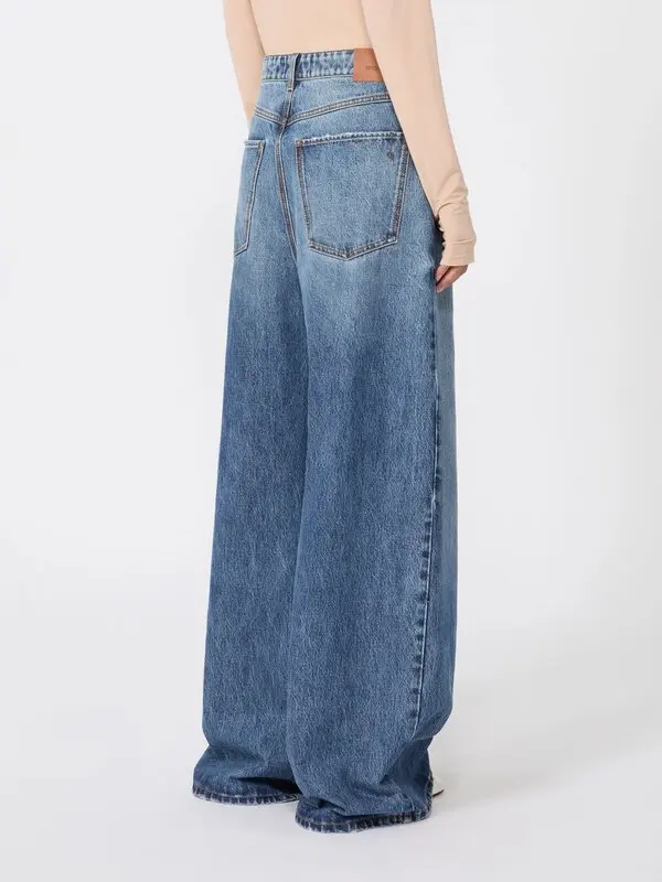Sportmax Spdangri Wide Leg Jeans