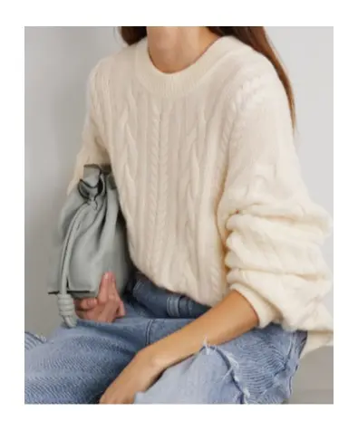 Arch4 Marina Cable-knit Sweater - Ivory