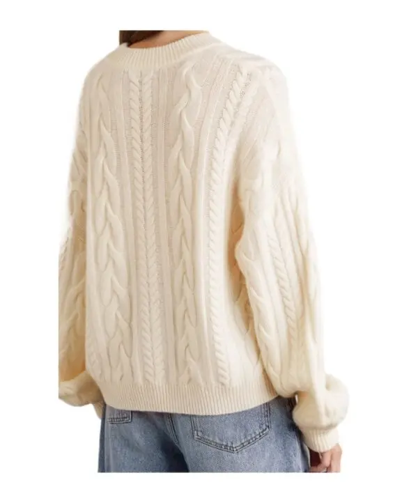 Arch4 Marina Cable-knit Sweater - Ivory