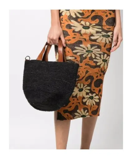 IBELIV Mirozy Textured Bucket Tote Bag - Black