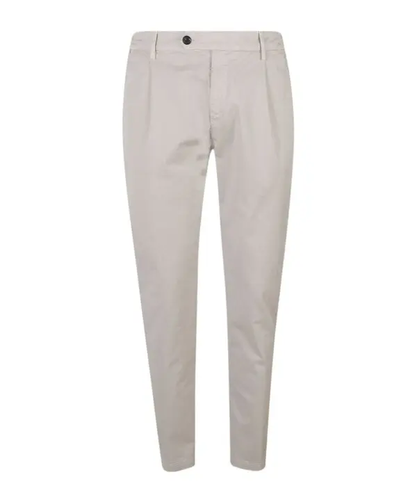 Eleventy Pleated Trousers - Gray