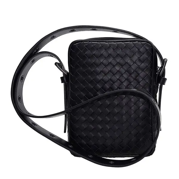 Bottega Veneta Woven Leather Satchel Shoulder Bag