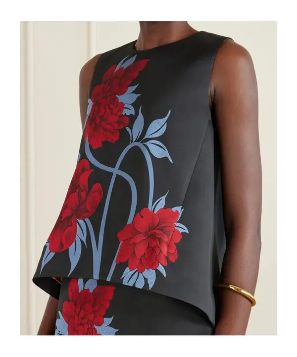 La DoubleJ La Scala Sleeveless Top - Black