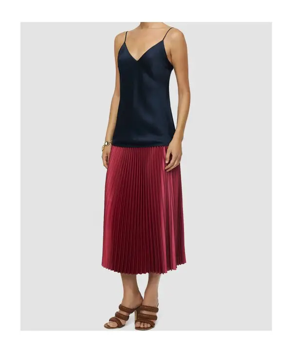 JOSEPH Clea V-neck Camisole - Indigo