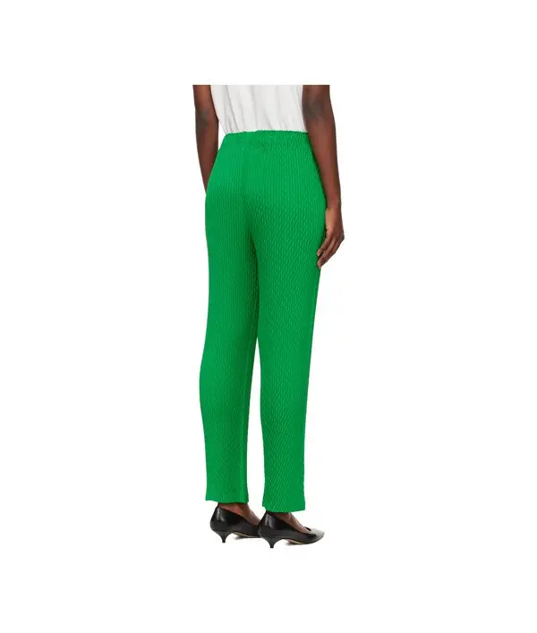 Issey Miyake Pleated Satin Trousers