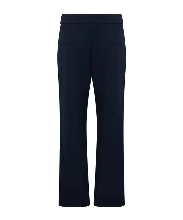 Veronica Beard Button-detail Wide-leg Pants