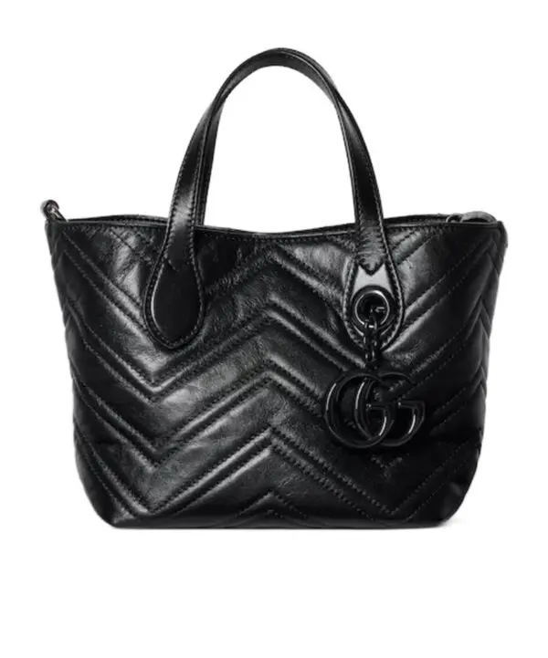 Gucci Gg Marmont Quilted Small Tote Bag