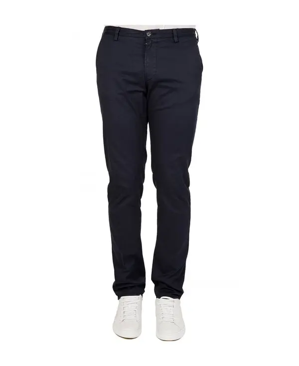 Hugo Boss Logo Detail Casual Pants - Black