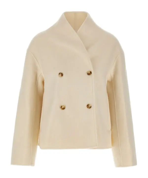 Loulou De Saison Meyer Double-breasted Coat - Nude