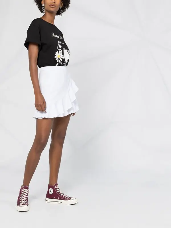 Moschino Ruffled Wrap Shorts