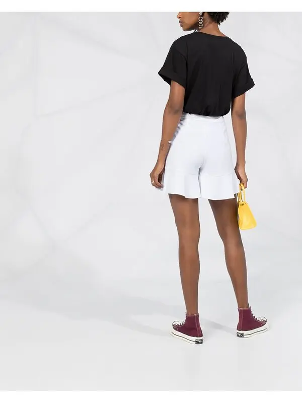 Moschino Ruffled Wrap Shorts