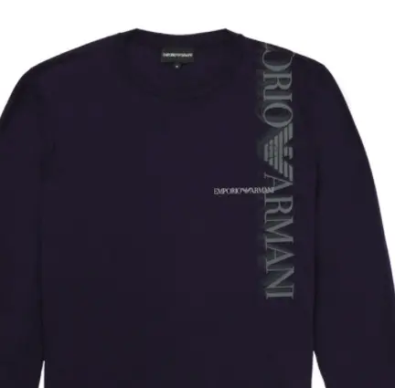 Emporio Armani Logo Long-sleeved T-shirt