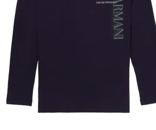 Emporio Armani Logo Long-sleeved T-shirt