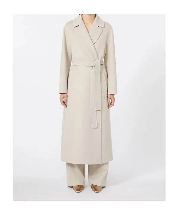 Max Mara Elisa Belted Coat - Sand-colored