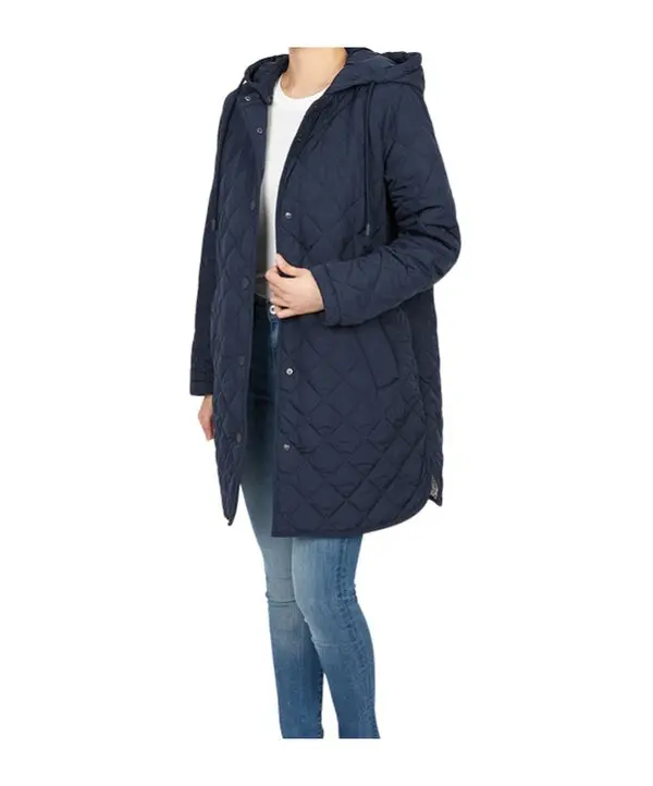 Max Mara Quilted Hooded Parka