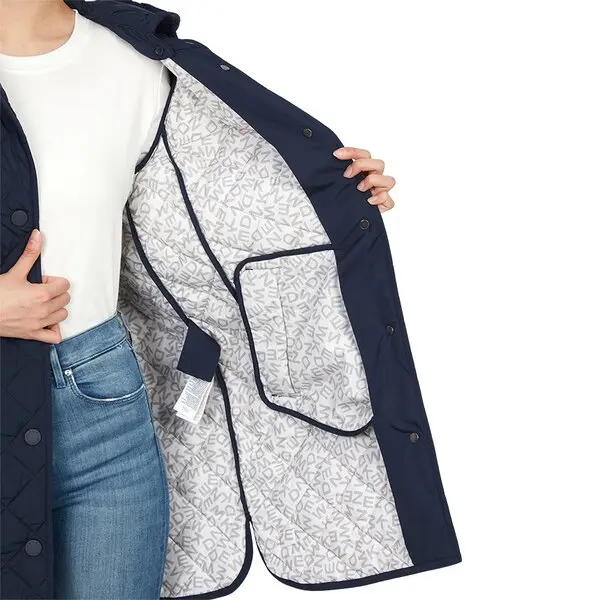 Max Mara Quilted Hooded Parka