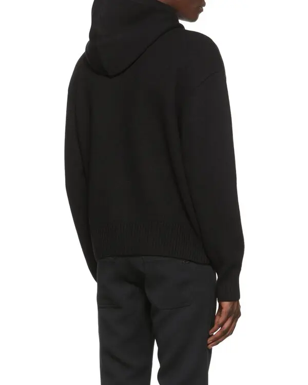 AMI Paris De Coeur Virgin Wool Hoodie