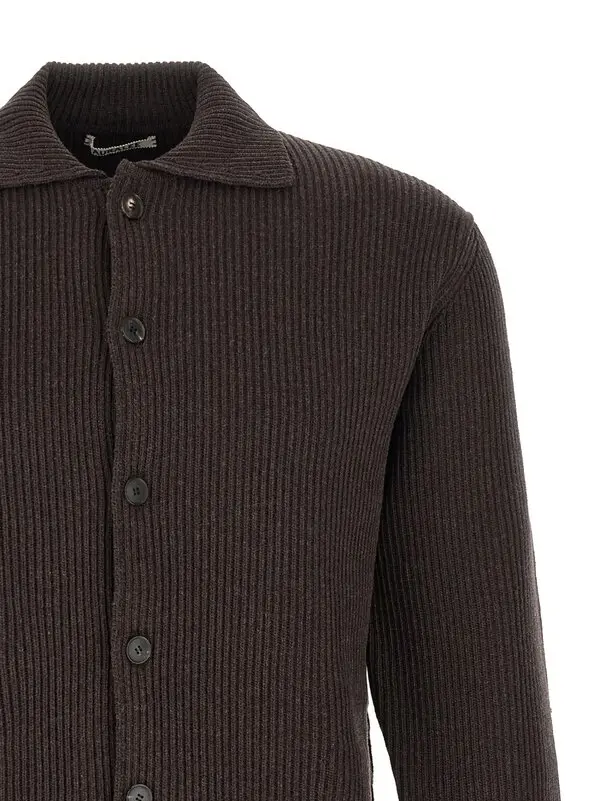 Auralee Ultra Fine Knitted Cardigan