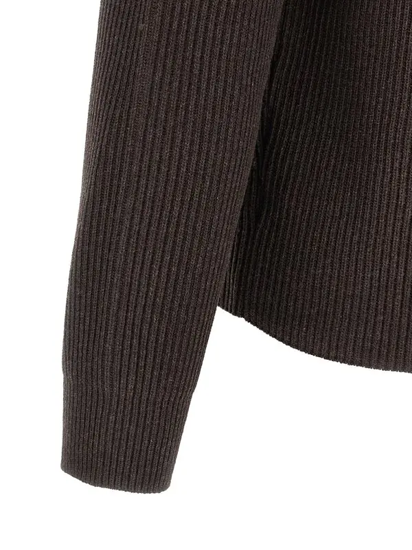 Auralee Ultra Fine Knitted Cardigan