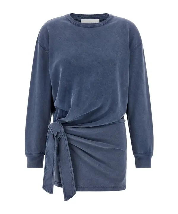 Isabel Marant Étoile Zae Fleece Mini Dress - Blue