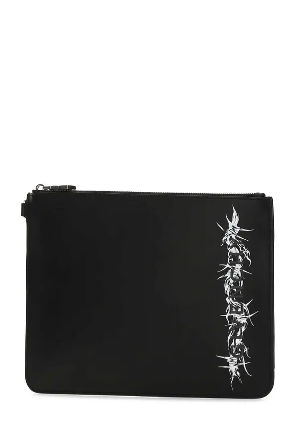 Givenchy Logo Print Pouch Bag