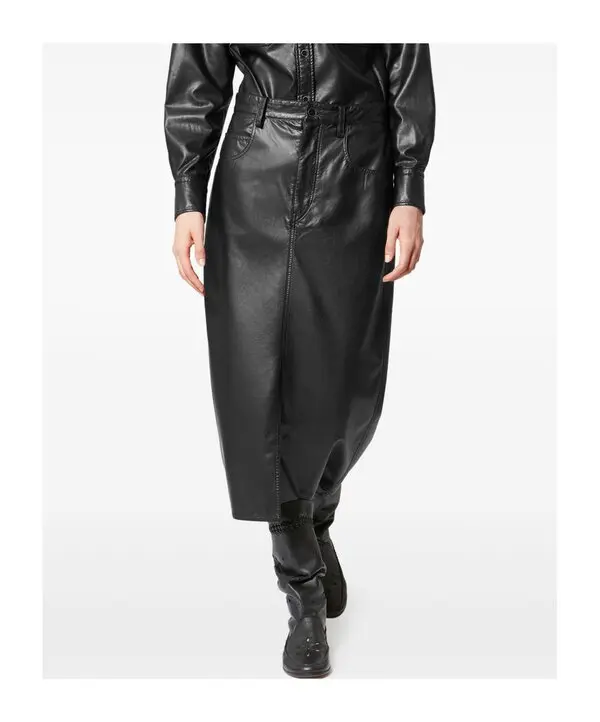 Isabel Marant Étoile Faux Leather Pencil Skirt