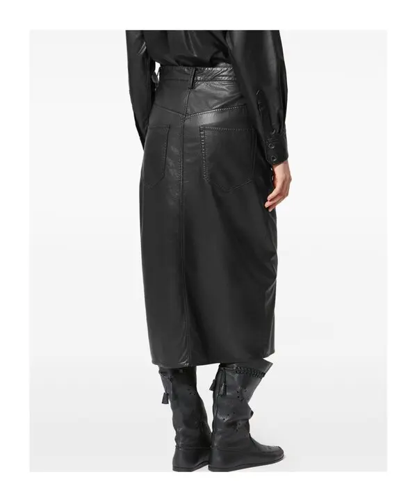 Isabel Marant Étoile Faux Leather Pencil Skirt