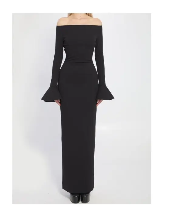 Solace London Anica Maxi Dress - Black