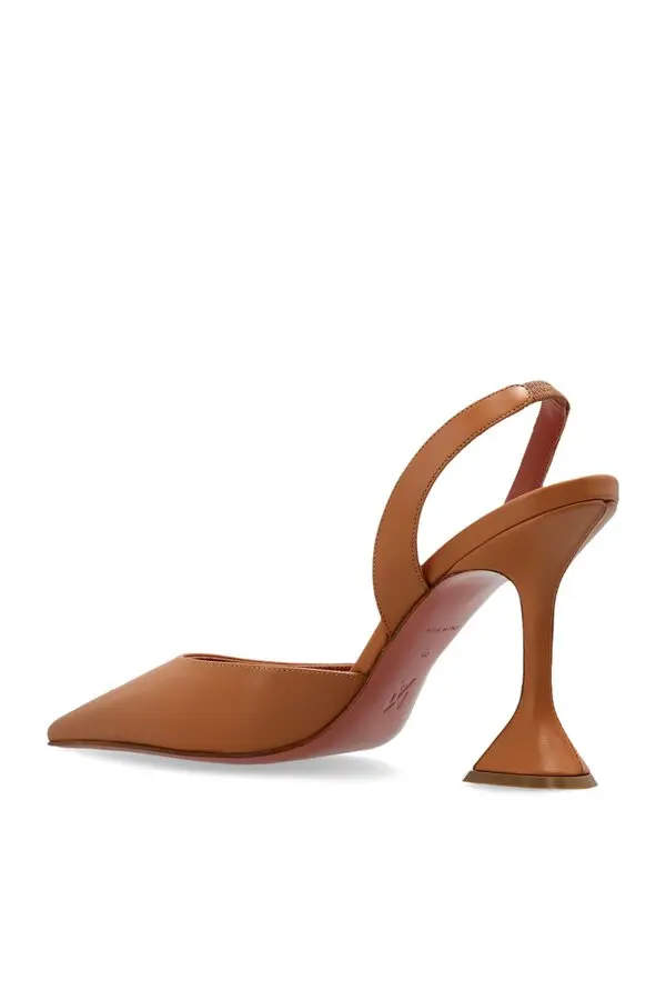 Amina Muaddi Pointed-toe High-heeled Sandals