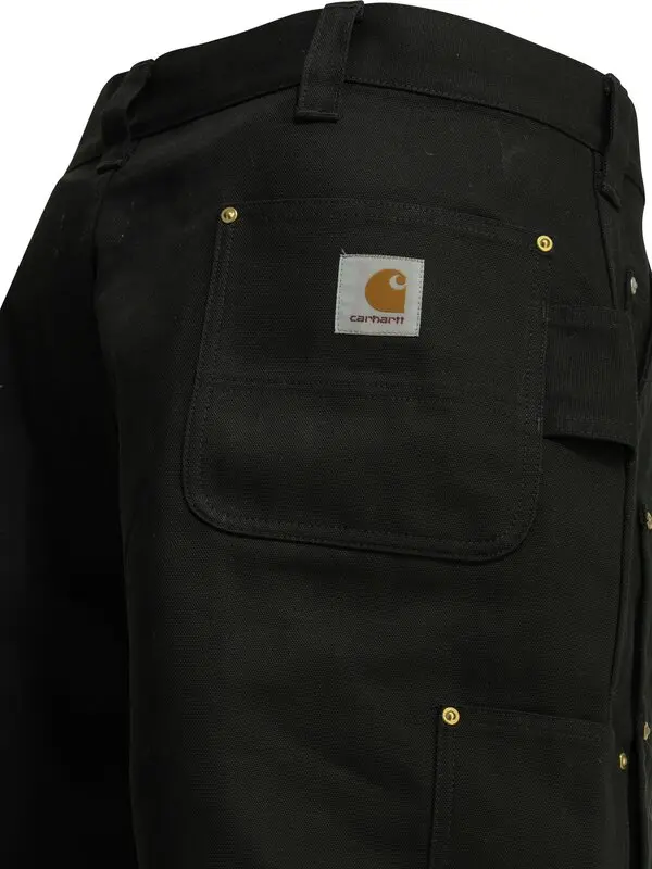 Junya Watanabe X Carhartt Wip Wide-fit Work Shorts - Black