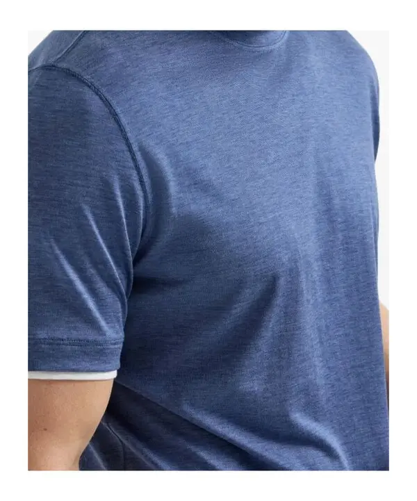 Brunello Cucinelli Faux-layered Jersey Crew Neck T-shirt