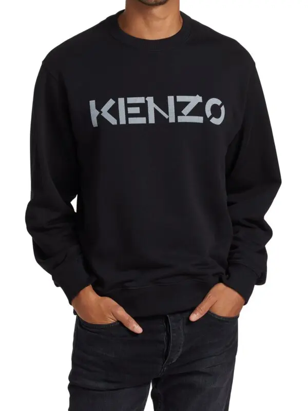 Kenzo Logo-print Cotton Sweatshirt
