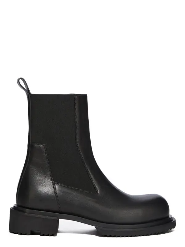 Rick Owens Lug Sole Chelsea Boots - Black