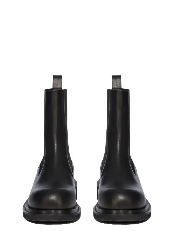 Rick Owens Lug Sole Chelsea Boots - Black