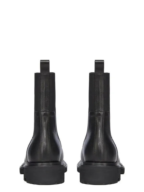 Rick Owens Lug Sole Chelsea Boots - Black