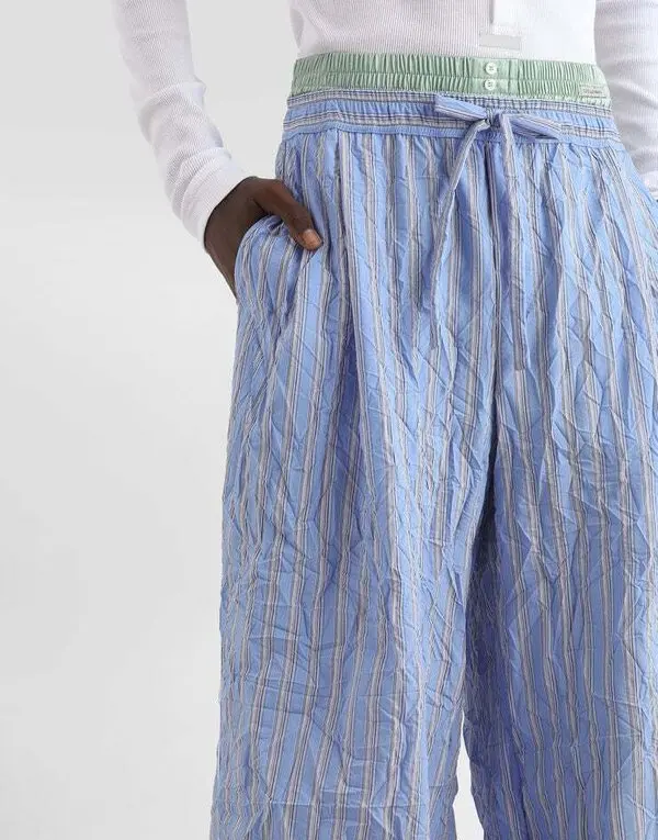 Dolce & Gabbana Striped Wide-leg Trousers