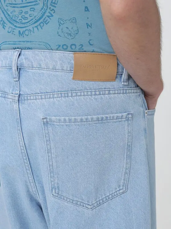 Maison Kitsuné Relaxed Wide-leg Jeans