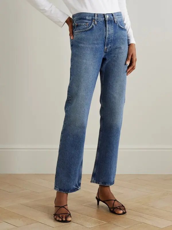 AGOLDE Lana High-rise Straight Jeans