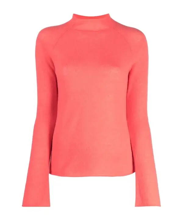 FORTE_FORTE Mock Neck Jumper