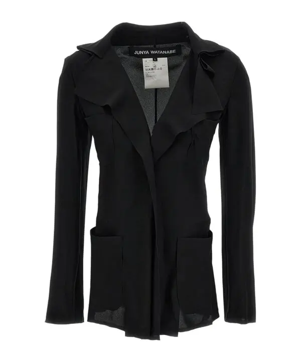 Junya Watanabe Long-sleeved Draped Jacket