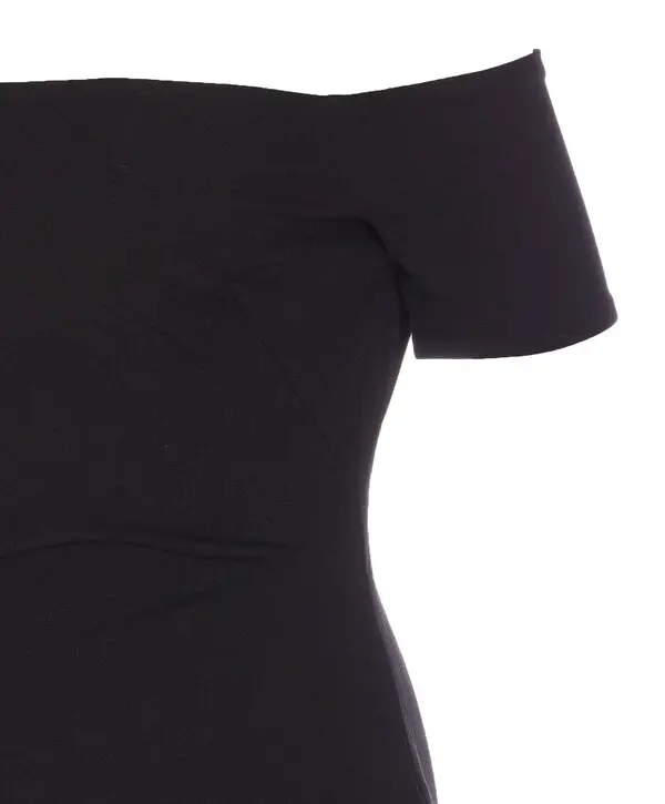 Solace London Nile Off-shoulder Long Dress