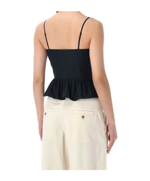 Isabel Marant Étoile Camisole Top With Front Tie Detail