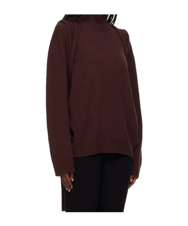 Issey Miyake Wool Turtleneck Sweater