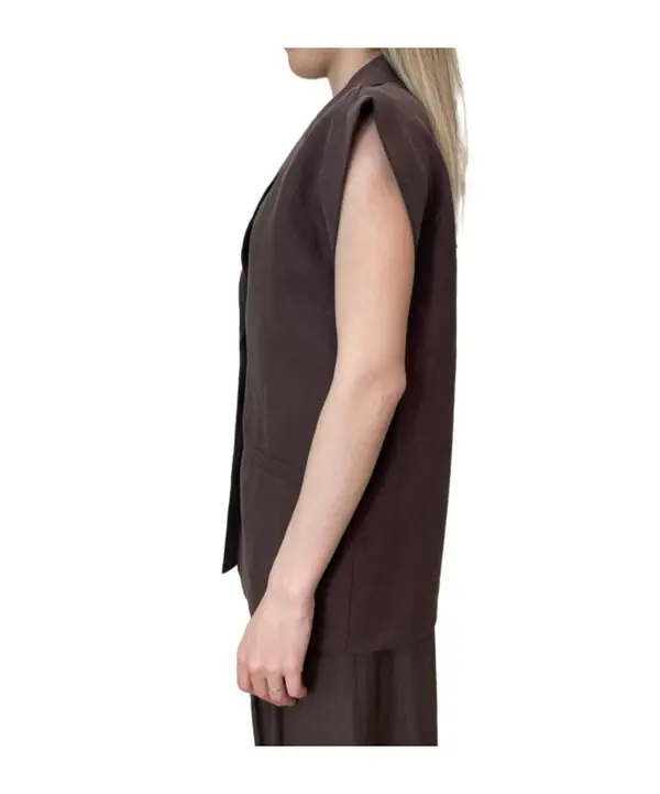 Liu Jo Single-breasted Waistcoat - Black